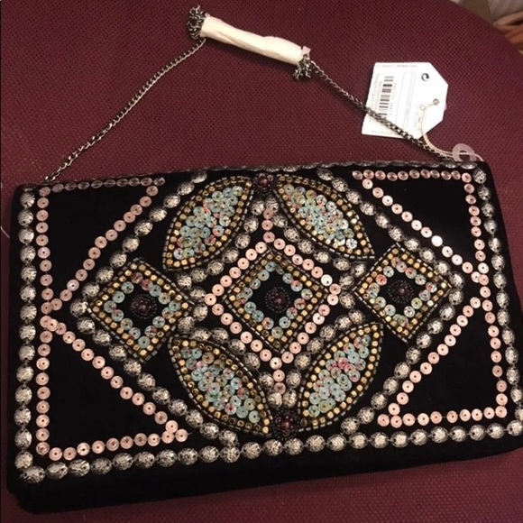 Sfera | Bags | New Party Purse Clutch Beaded Jeweled Handbag | Poshmark